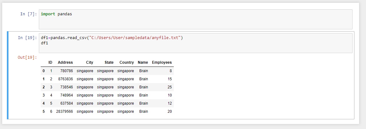 Loading Data From Csv Json Excel Text Using Python Creatifwerks