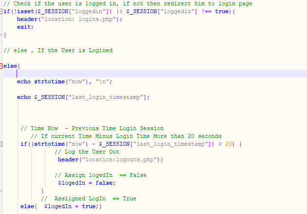 How To Create Auto Logout Script In Php Creatifwerks